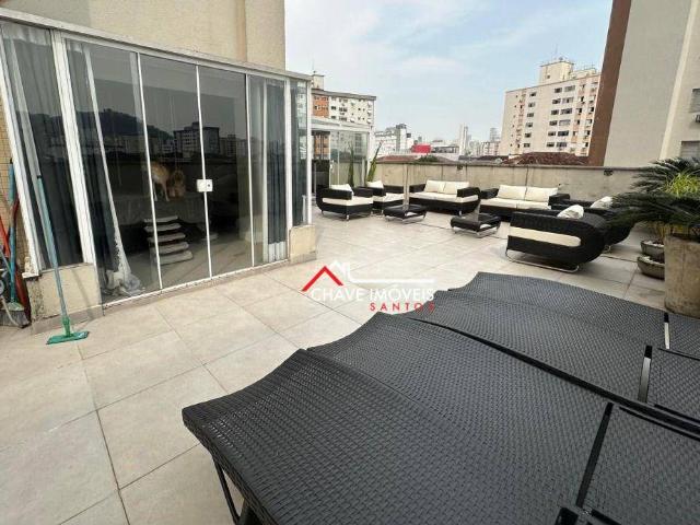 Apartamento em Campo Grande, Santos/SP de 212m² 3 quartos à venda por R$ 1.399.900,00 ou para locação R$ 15.000,00/mes