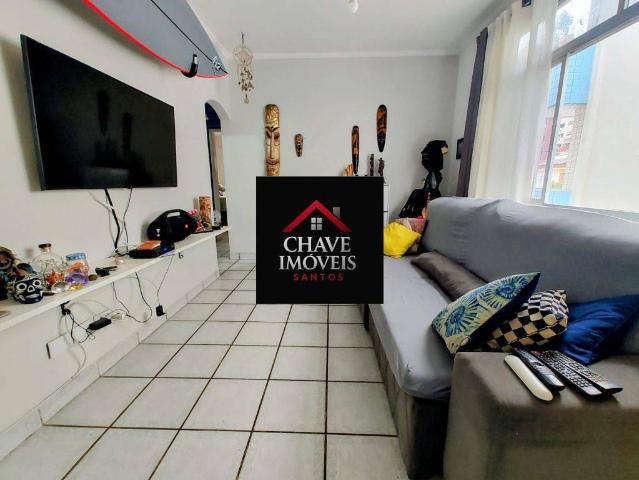 Apartamento em Campo Grande, Santos/SP de 60m² 2 quartos à venda por R$ 449.000,00