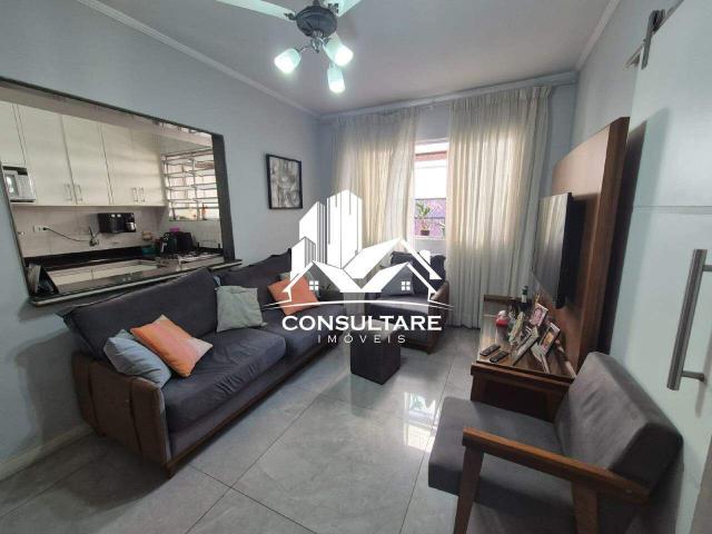 Apartamento em Campo Grande, Santos/SP de 70m² 3 quartos à venda por R$ 477.000,00