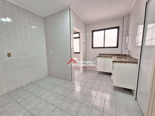 Apartamento em Campo Grande, Santos/SP de 74m² 2 quartos à venda por R$ 480.000,06