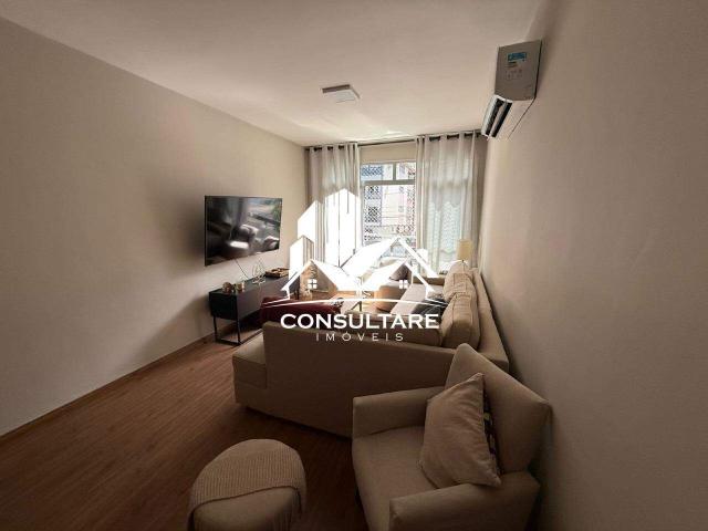 Apartamento em Campo Grande, Santos/SP de 91m² 2 quartos à venda por R$ 572.000,00