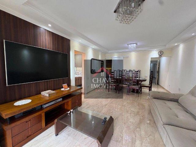 Apartamento em Campo Grande, Santos/SP de 94m² 3 quartos à venda por R$ 688.000,00