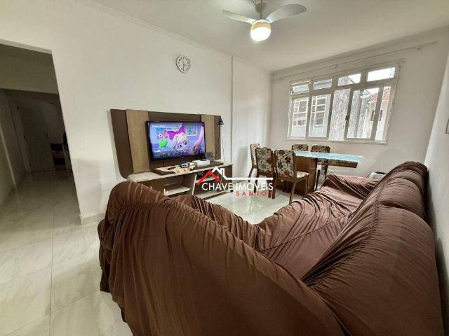 Apartamento em Campo Grande, Santos/SP de 98m² 2 quartos à venda por R$ 577.900,00