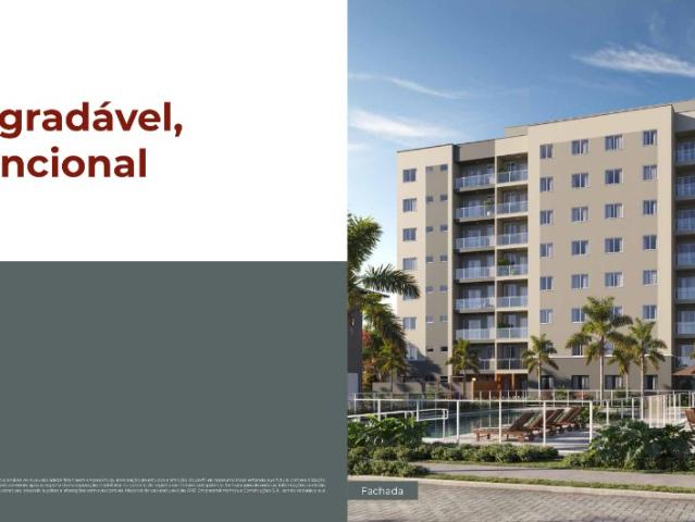Apartamento em Campo Redondo, São Pedro da Aldeia/RJ de 52m² 2 quartos à venda por R$ 329.000,00