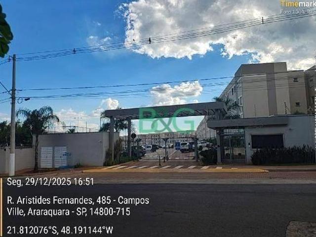 Apartamento em Campos Ville, Araraquara/SP de 43m² 2 quartos à venda por R$ 90.161,30