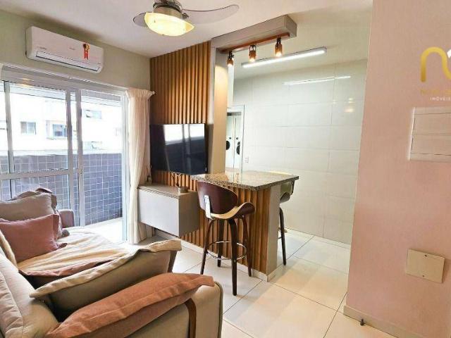 Apartamento em Canto do Forte, Praia Grande/SP de 42m² 1 quartos à venda por R$ 358.000,00