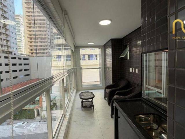 Apartamento em Canto do Forte, Praia Grande/SP de 59m² 1 quartos à venda por R$ 449.000,00