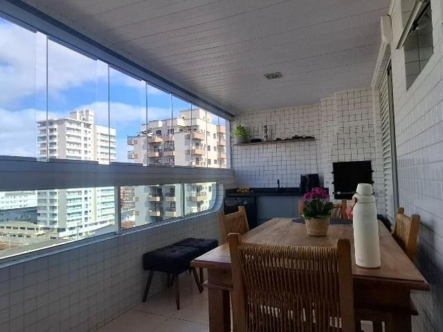 Apartamento em Canto do Forte, Praia Grande/SP de 60m² 1 quartos à venda por R$ 461.000,00