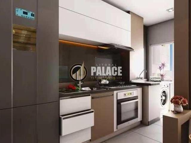 Apartamento em Canto do Forte, Praia Grande/SP de 61m² 2 quartos à venda por R$ 481.300,00