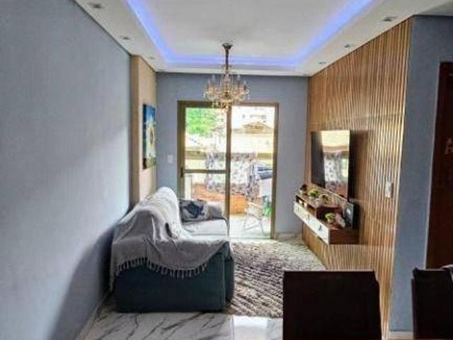 Apartamento em Canto do Forte, Praia Grande/SP de 64m² 2 quartos à venda por R$ 485.000,00