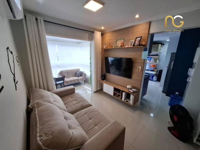 Apartamento em Canto do Forte, Praia Grande/SP de 64m² 2 quartos à venda por R$ 529.000,00