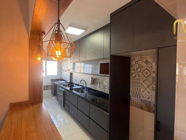 Apartamento em Canto do Forte, Praia Grande/SP de 73m² 2 quartos à venda por R$ 599.000,00