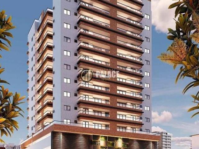 Apartamento em Canto do Forte, Praia Grande/SP de 70m² 2 quartos à venda por R$ 535.800,00