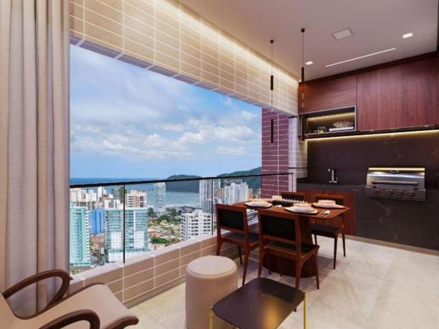 Apartamento em Canto do Forte, Praia Grande/SP de 72m² 2 quartos à venda por R$ 642.000,00