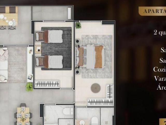 Apartamento em Canto do Forte, Praia Grande/SP de 77m² 2 quartos à venda por R$ 578.000,00