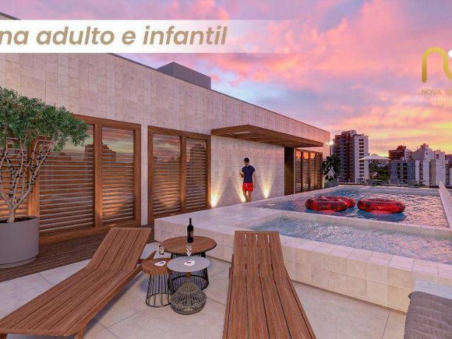 Apartamento em Canto do Forte, Praia Grande/SP de 87m² 2 quartos à venda por R$ 764.900,00