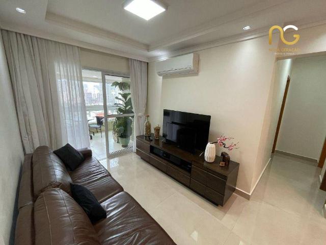 Apartamento em Canto do Forte, Praia Grande/SP de 89m² 2 quartos à venda por R$ 849.000,00