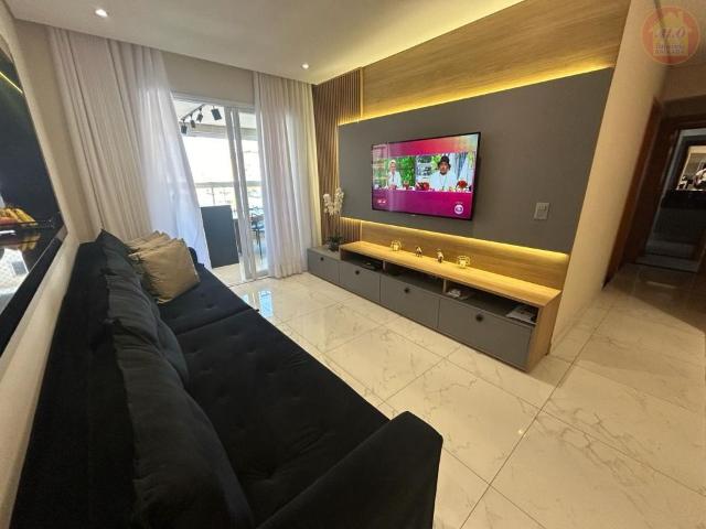 Apartamento em Canto do Forte, Praia Grande/SP de 124m² 3 quartos à venda por R$ 1.599.000,00