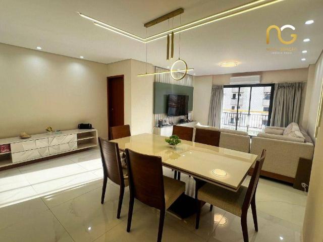 Apartamento em Canto do Forte, Praia Grande/SP de 140m² 3 quartos à venda por R$ 861.000,00