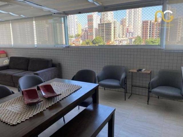 Apartamento em Canto do Forte, Praia Grande/SP de 144m² 3 quartos à venda por R$ 1.300.000,00