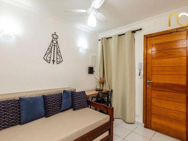 Apartamento em Canto do Forte, Praia Grande/SP de 27m² 1 quartos à venda por R$ 230.000,00