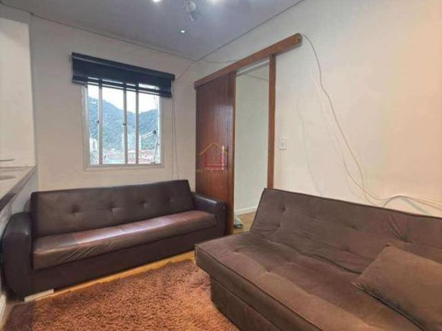 Apartamento em Canto do Forte, Praia Grande/SP de 35m² 1 quartos à venda por R$ 235.000,00