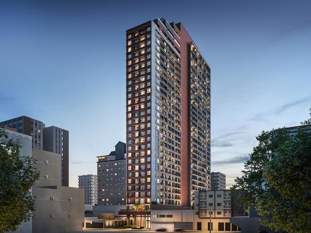 Apartamento em Centro, Curitiba/PR de 48m² 2 quartos à venda por R$ 589.800,00