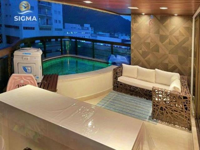Apartamento em Centro, Guarujá/SP de 166m² 3 quartos à venda por R$ 1.400.000,00