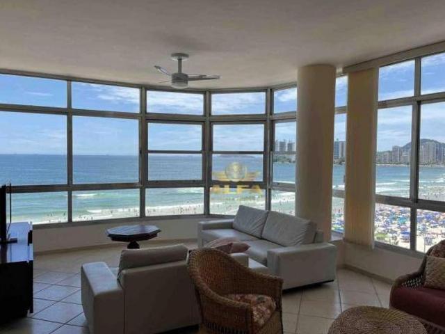 Apartamento em Centro, Guarujá/SP de 178m² 3 quartos à venda por R$ 1.200.000,00