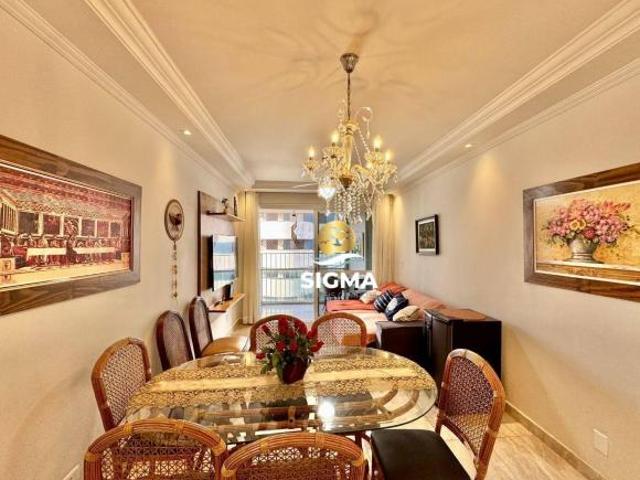 Apartamento em Centro, Guarujá/SP de 100m² 3 quartos à venda por R$ 650.000,00
