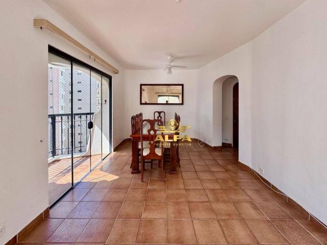 Apartamento em Centro, Guarujá/SP de 110m² 3 quartos à venda por R$ 599.000,00