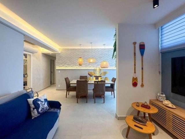 Apartamento em Centro, Guarujá/SP de 110m² 3 quartos à venda por R$ 750.000,00
