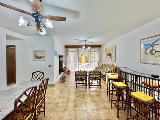 Apartamento em Centro, Guarujá/SP de 138m² 3 quartos à venda por R$ 599.000,00