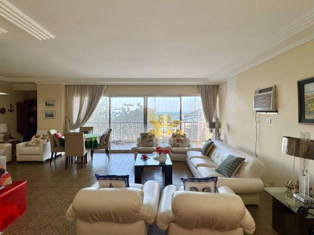 Apartamento em Centro, Guarujá/SP de 290m² 4 quartos à venda por R$ 1.379.000,00