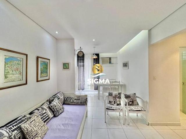 Apartamento em Centro, Guarujá/SP de 55m² 2 quartos à venda por R$ 365.000,00
