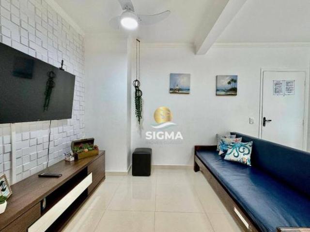 Apartamento em Centro, Guarujá/SP de 50m² 1 quartos à venda por R$ 380.000,00