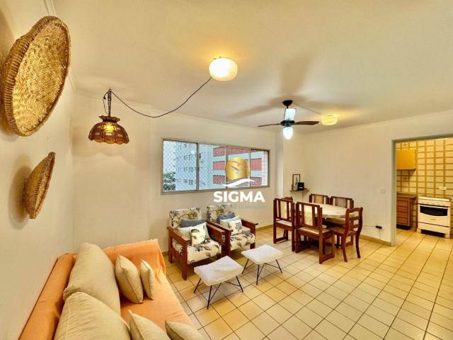 Apartamento em Centro, Guarujá/SP de 90m² 2 quartos à venda por R$ 424.900,00