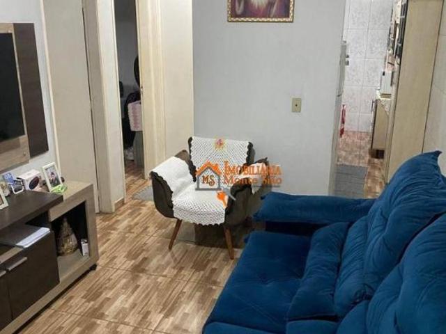 Apartamento em Centro, Guarulhos/SP de 43m² 2 quartos à venda por R$ 175.000,00
