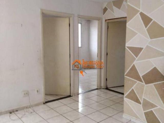 Apartamento em Centro, Guarulhos/SP de 52m² 2 quartos à venda por R$ 170.000,00