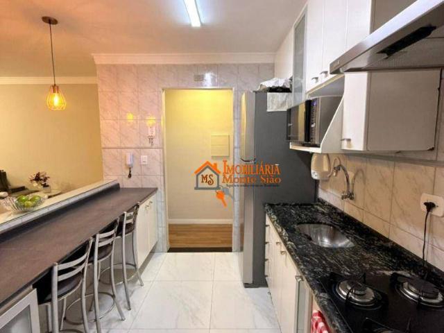Apartamento em Centro, Guarulhos/SP de 64m² 3 quartos à venda por R$ 414.900,00