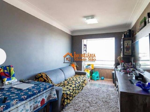 Apartamento em Centro, Guarulhos/SP de 70m² 3 quartos à venda por R$ 529.000,00