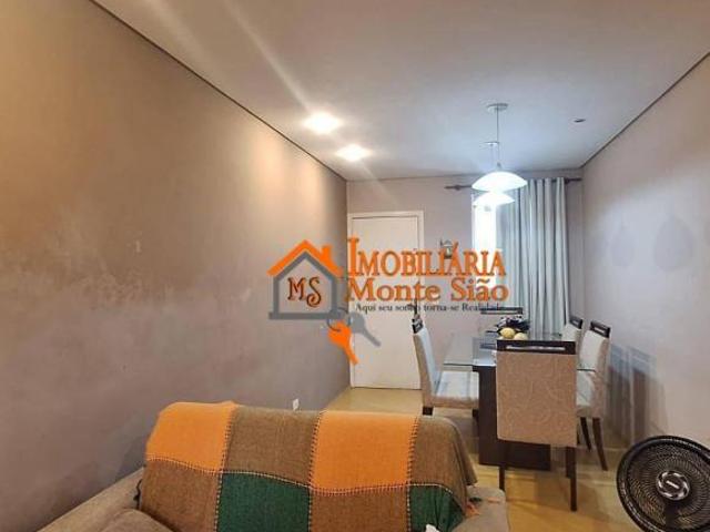 Apartamento em Centro, Guarulhos/SP de 76m² 3 quartos à venda por R$ 349.000,00