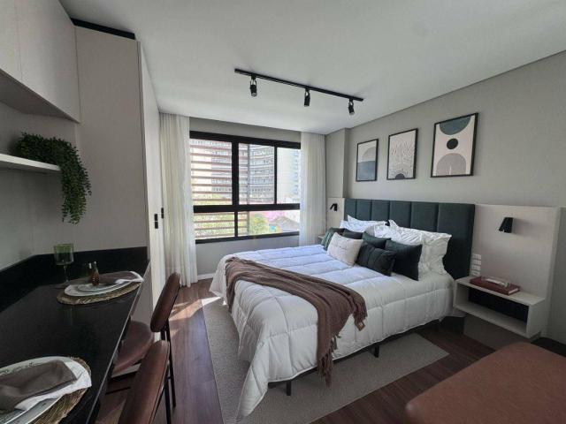 Apartamento em Centro, Florianópolis/SC de 34m² 1 quartos para locação R$ 4.800,00/mes