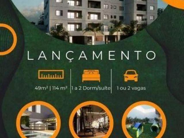 Apartamento em Centro, Jaguariúna/SP de 49m² 1 quartos à venda por R$ 360.000,00