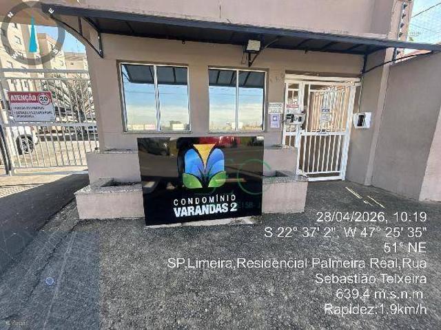 Apartamento em Centro, Limeira/SP de 47m² 2 quartos à venda por R$ 158.811,47