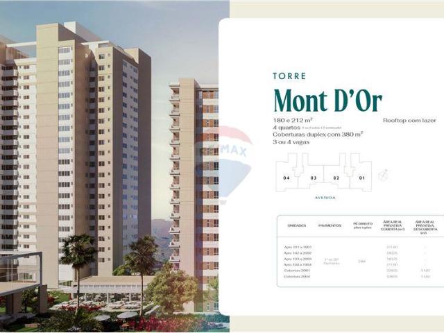 Apartamento em Centro, Nova Lima/MG de 180m² 4 quartos à venda por R$ 3.046.155,00