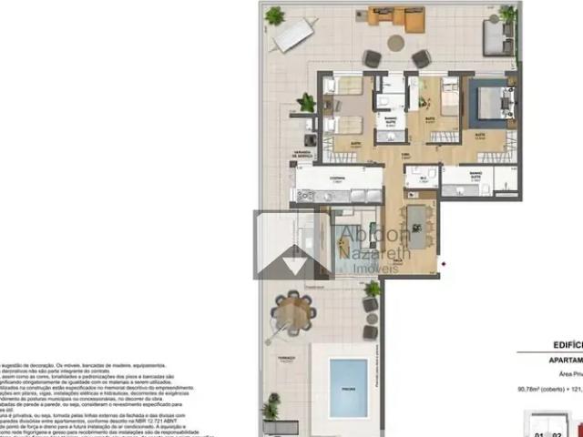 Apartamento em Centro, Niterói/RJ de 84m² 3 quartos à venda por R$ 849.000,00