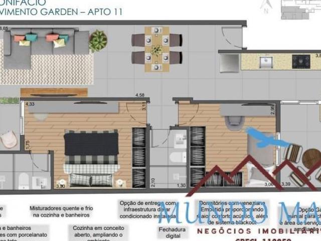 Apartamento em Centro, São Bernardo do Campo/SP de 75m² 2 quartos à venda por R$ 909.000,00