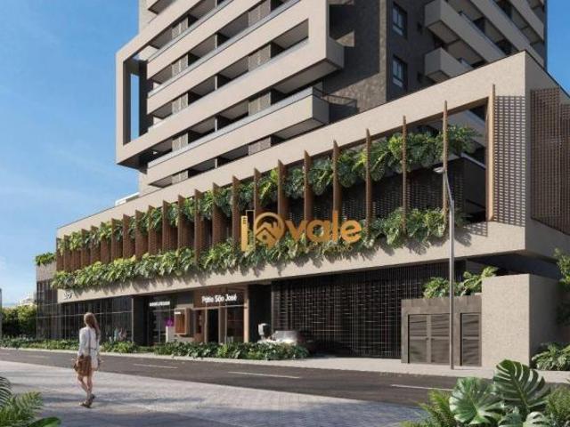 Apartamento em Centro, São José dos Campos/SP de 38m² 1 quartos à venda por R$ 470.000,00