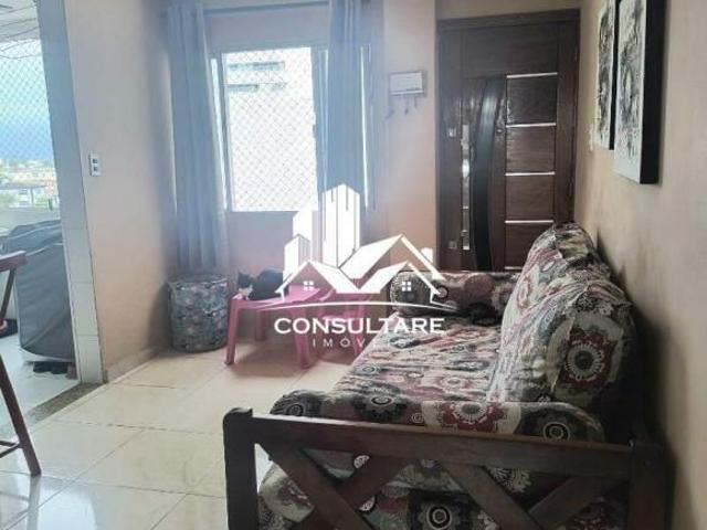 Apartamento em Centro, São Vicente/SP de 52m² 1 quartos à venda por R$ 265.000,00